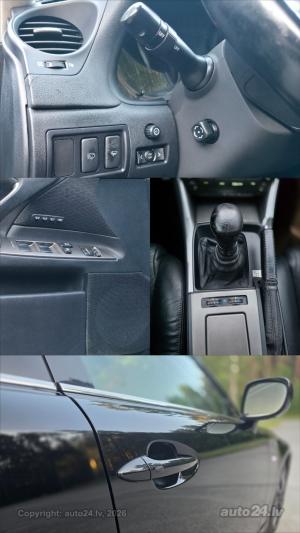 Melns Lexus IS 2007 Tallina, ar dzinēja tilpumu 2.20 L un nobraukumu 251 tūkst. km par 3599 €, foto 12 vietnē AUTOMOTO.COM.LV