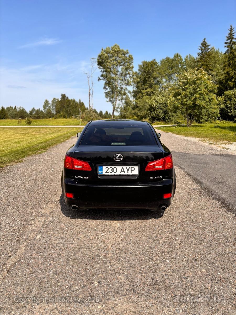 Melns Lexus IS 2007 Tallina, ar dzinēja tilpumu 2.50 L un nobraukumu 260 tūkst. km par 5999 €, foto 7 vietnē AUTOMOTO.COM.LV