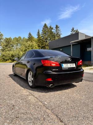 Melns Lexus IS 2007 Tallina, ar dzinēja tilpumu 2.50 L un nobraukumu 260 tūkst. km par 5999 €, foto 8 vietnē AUTOMOTO.COM.LV