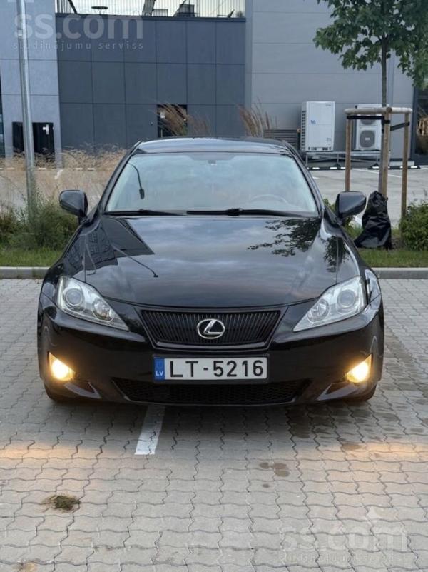 Melns Lexus IS 2007 Rīga, ar dzinēja tilpumu 2.50 L un nobraukumu 244 tūkst. km par 3999 €, foto 4 vietnē AUTOMOTO.COM.LV