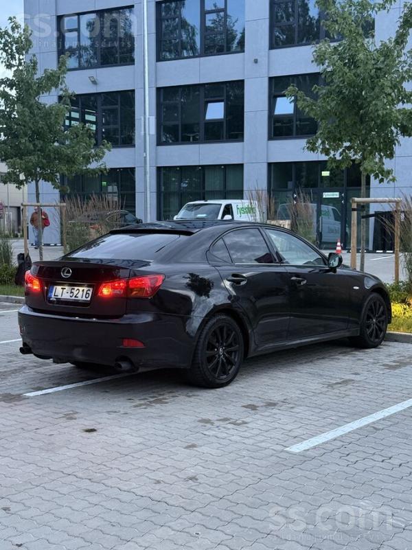 Melns Lexus IS 2007 Rīga, ar dzinēja tilpumu 2.50 L un nobraukumu 244 tūkst. km par 3999 €, foto 6 vietnē AUTOMOTO.COM.LV