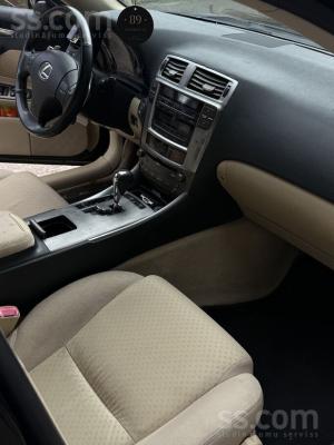 Melns Lexus IS 2007 Rīga, ar dzinēja tilpumu 2.50 L un nobraukumu 244 tūkst. km par 3999 €, foto 11 vietnē AUTOMOTO.COM.LV