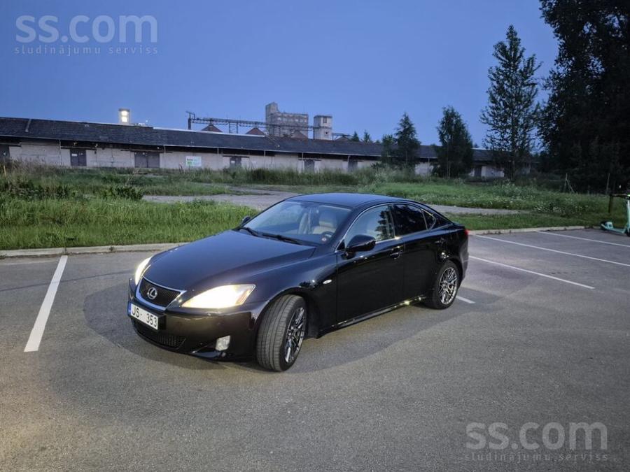 Melns Lexus IS 2007 Valmiera, ar dzinēja tilpumu 2.50 L un nobraukumu 155 tūkst. km par 6003 €, foto 6 vietnē AUTOMOTO.COM.LV