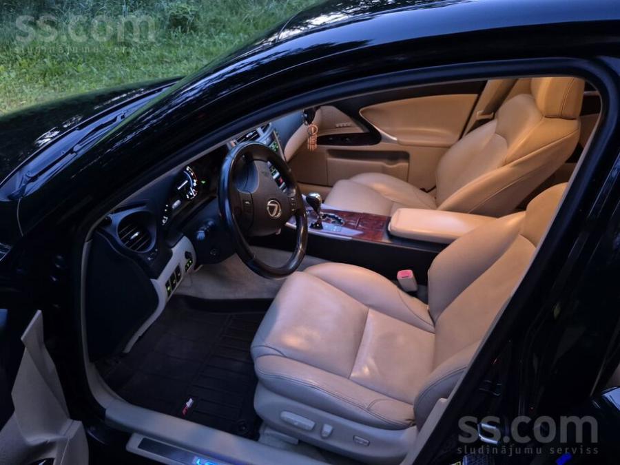 Melns Lexus IS 2007 Valmiera, ar dzinēja tilpumu 2.50 L un nobraukumu 155 tūkst. km par 6003 €, foto 10 vietnē AUTOMOTO.COM.LV