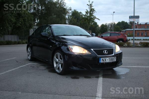 Melns Lexus IS 2007 Rīga, ar dzinēja tilpumu 2.50 L un nobraukumu 267 tūkst. km par 3600 €, foto 6 vietnē AUTOMOTO.COM.LV