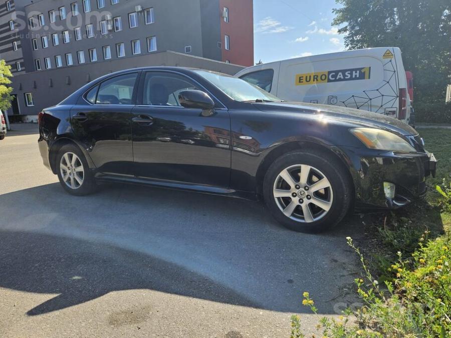 Melns Lexus IS 2008 Daugavpils, ar dzinēja tilpumu 2.20 L un nobraukumu 217 tūkst. km par 4000 €, foto 1 vietnē AUTOMOTO.COM.LV