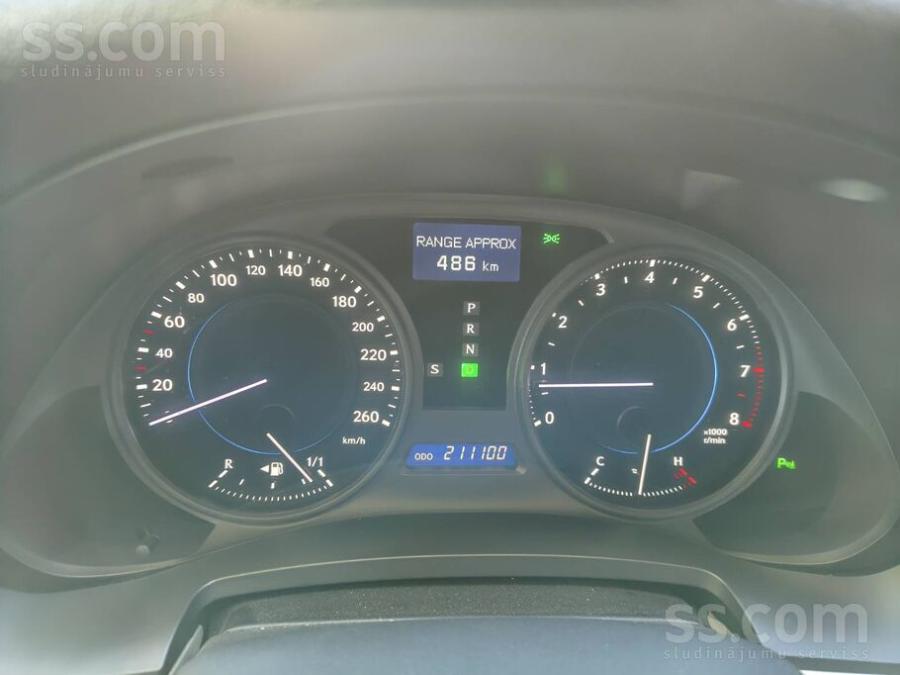 Melns Lexus IS 2009 Rīga, ar dzinēja tilpumu 2.50 L un nobraukumu 211 tūkst. km par 6150 €, foto 10 vietnē AUTOMOTO.COM.LV