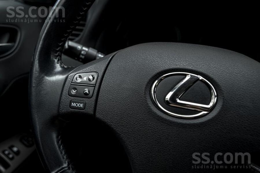 Melns Lexus IS 2010 Rīga, ar dzinēja tilpumu 2.20 L un nobraukumu 0 tūkst. km par 5550 €, foto 16 vietnē AUTOMOTO.COM.LV