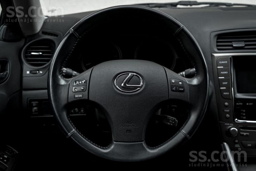 Melns Lexus IS 2010 Rīga, ar dzinēja tilpumu 2.20 L un nobraukumu 0 tūkst. km par 5550 €, foto 17 vietnē AUTOMOTO.COM.LV