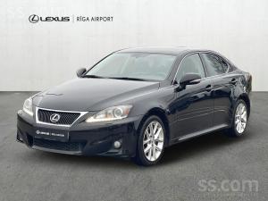 Melns Lexus IS 2010 Rīga, ar dzinēja tilpumu 2.50 L un nobraukumu 129 tūkst. km par 7900 €, foto  vietnē AUTOMOTO.COM.LV