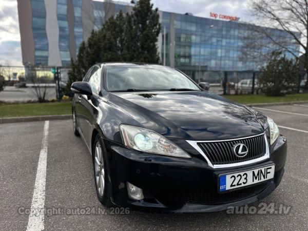 Melns Lexus IS 2010 Tallina, ar dzinēja tilpumu 2.50 L un nobraukumu 132 tūkst. km par 2999 €, foto 1 vietnē AUTOMOTO.COM.LV