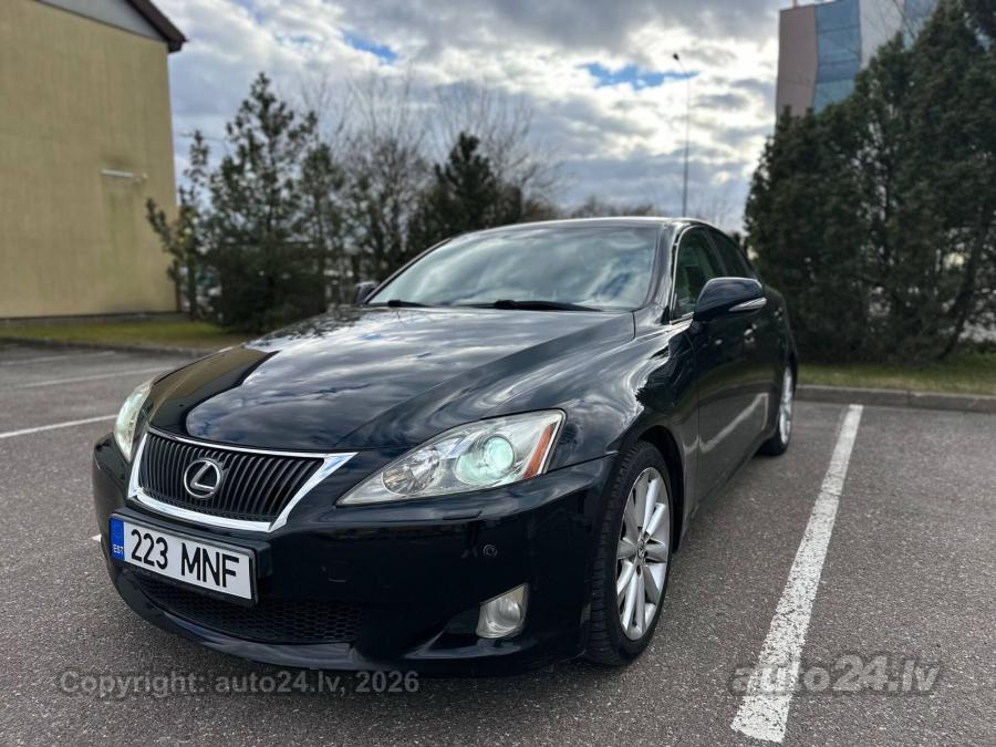 Melns Lexus IS 2010 Tallina, ar dzinēja tilpumu 2.50 L un nobraukumu 132 tūkst. km par 2999 €, foto 4 vietnē AUTOMOTO.COM.LV