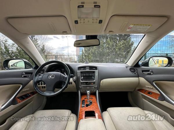Melns Lexus IS 2010 Tallina, ar dzinēja tilpumu 2.50 L un nobraukumu 132 tūkst. km par 2999 €, foto 7 vietnē AUTOMOTO.COM.LV