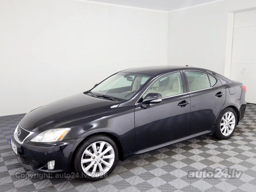 Black Lexus IS 2010 in Tallinn, with an engine capacity of 2.50 L and mileage of 132 thousand km for 4199 €, photo 3 on AUTOMOTO.COM.LV