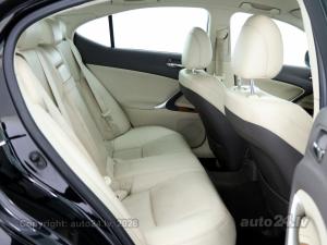 Black Lexus IS 2010 in Tallinn, with an engine capacity of 2.50 L and mileage of 132 thousand km for 4199 €, photo 8 on AUTOMOTO.COM.LV