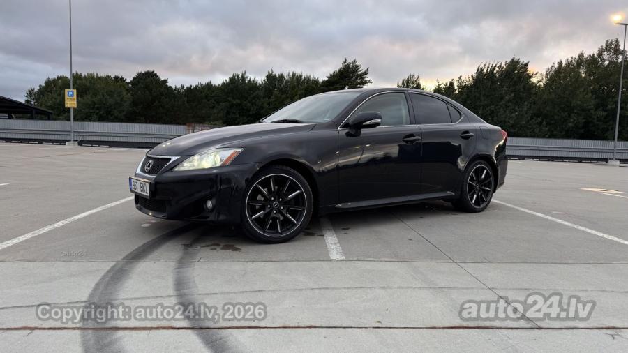 Black Lexus IS 2010 in Tallinn, with an engine capacity of 2.50 L and mileage of 154 thousand km for 8790 €, photo 8 on AUTOMOTO.COM.LV