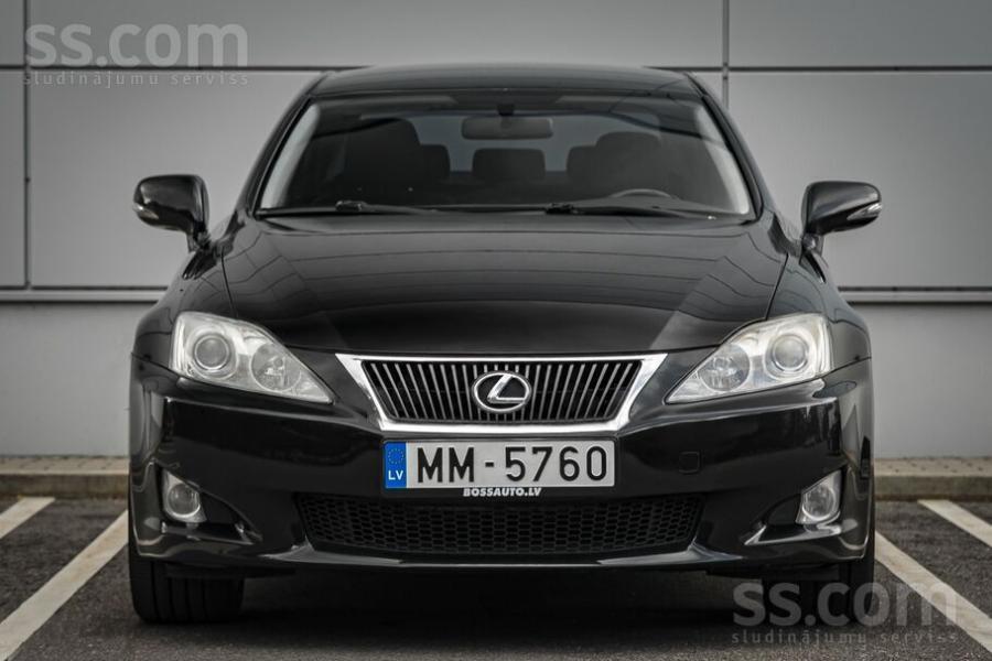 Melns Lexus IS 2010 Rīga, ar dzinēja tilpumu 2.20 L un nobraukumu 237 tūkst. km par 4990 €, foto 3 vietnē AUTOMOTO.COM.LV