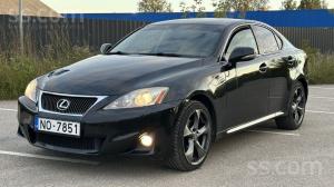 Melns Lexus IS 2011 Daugavpils, ar dzinēja tilpumu 2.20 L un nobraukumu 220 tūkst. km par 5999 €, foto  vietnē AUTOMOTO.COM.LV