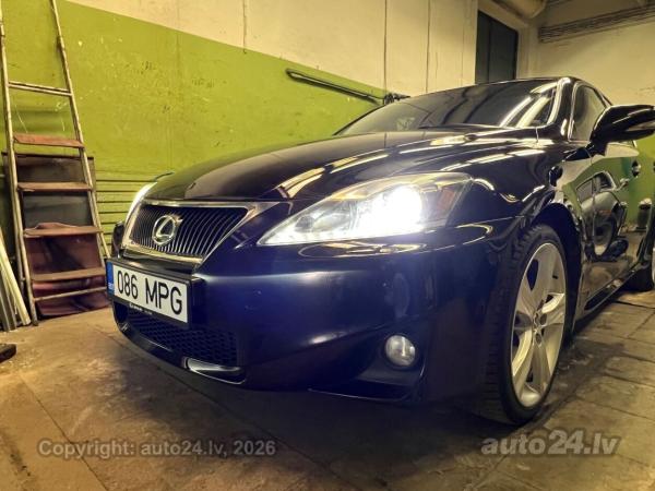 Black Lexus IS 2012 in Tallinn, with an engine capacity of 2.50 L and mileage of 204 thousand km for 9000 €, photo 2 on AUTOMOTO.COM.LV