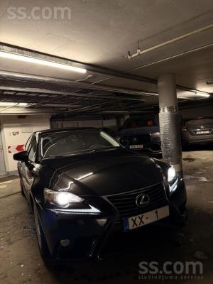 Black Lexus IS 2013 in Riga, with an engine capacity of 3.00 L and mileage of 170 thousand km for 15000 €, photo 2 on AUTOMOTO.COM.LV