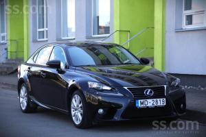 Black Lexus IS 2014 in Riga, with an engine capacity of 2.50 L and mileage of 267 thousand km for 12495 €, photo 5 on AUTOMOTO.COM.LV