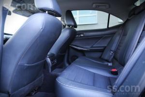 Black Lexus IS 2014 in Riga, with an engine capacity of 2.50 L and mileage of 267 thousand km for 12495 €, photo 15 on AUTOMOTO.COM.LV