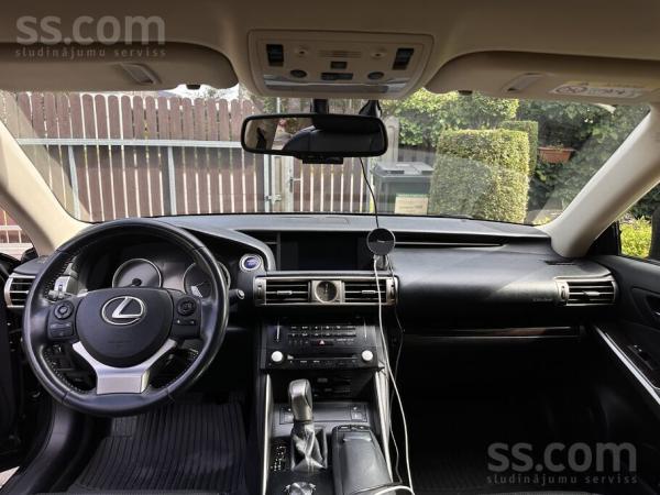Melns Lexus IS 2014 Rīga, ar dzinēja tilpumu 2.50 L un nobraukumu 230 tūkst. km par 14500 €, foto 8 vietnē AUTOMOTO.COM.LV