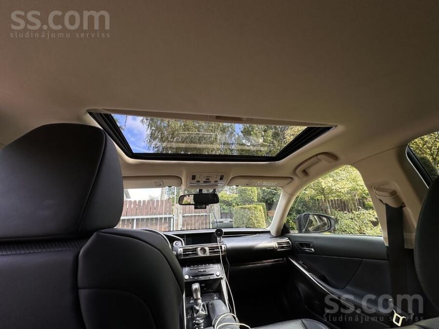 Melns Lexus IS 2014 Rīga, ar dzinēja tilpumu 2.50 L un nobraukumu 230 tūkst. km par 14500 €, foto 9 vietnē AUTOMOTO.COM.LV