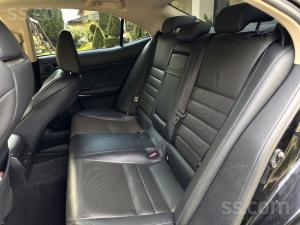 Melns Lexus IS 2014 Rīga, ar dzinēja tilpumu 2.50 L un nobraukumu 230 tūkst. km par 14500 €, foto 25 vietnē AUTOMOTO.COM.LV