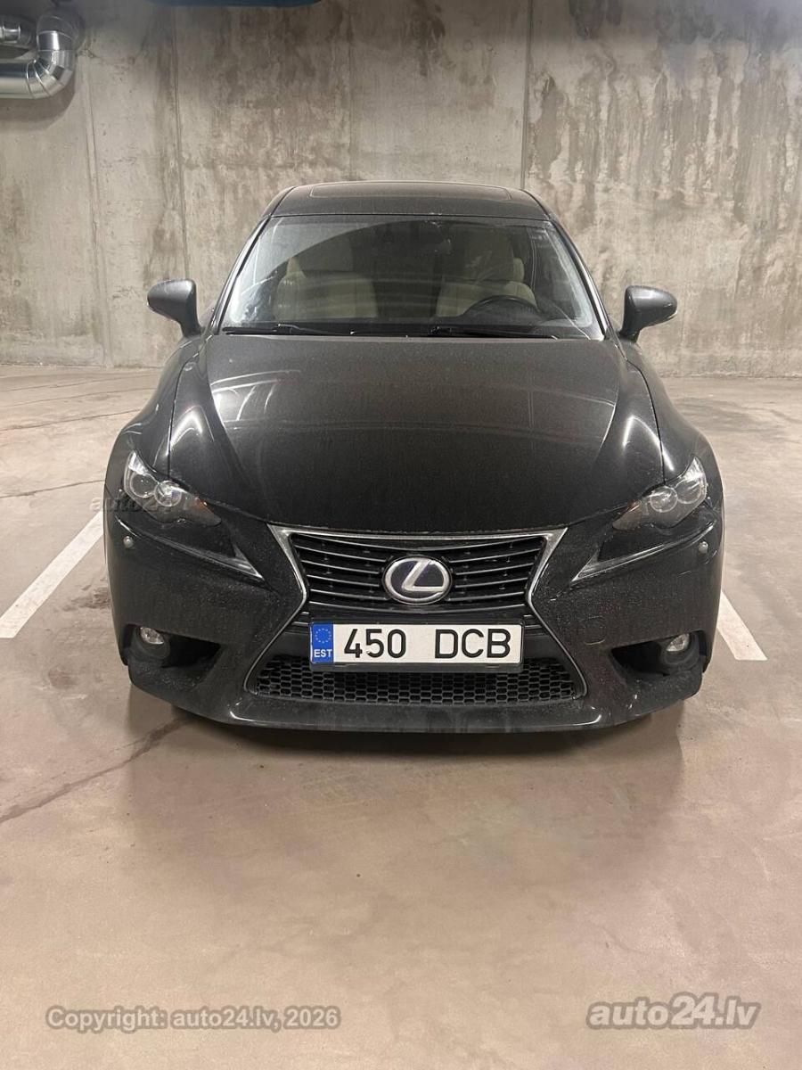 Black Lexus IS 2015 in Tallinn, with an engine capacity of 2.50 L and mileage of 108 thousand km for 16500 €, photo 1 on AUTOMOTO.COM.LV