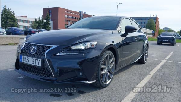 Melns Lexus IS 2015 Tallina, ar dzinēja tilpumu 2.50 L un nobraukumu 152 tūkst. km par 16499 €, foto 1 vietnē AUTOMOTO.COM.LV