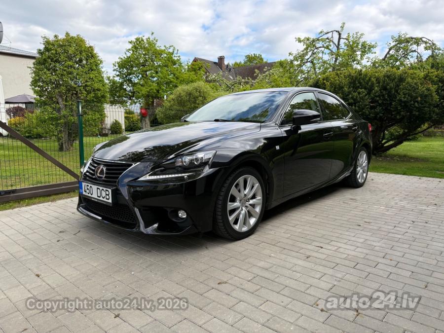 Melns Lexus IS 2015 Tallina, ar dzinēja tilpumu 2.50 L un nobraukumu 109 tūkst. km par 17290 €, foto 1 vietnē AUTOMOTO.COM.LV