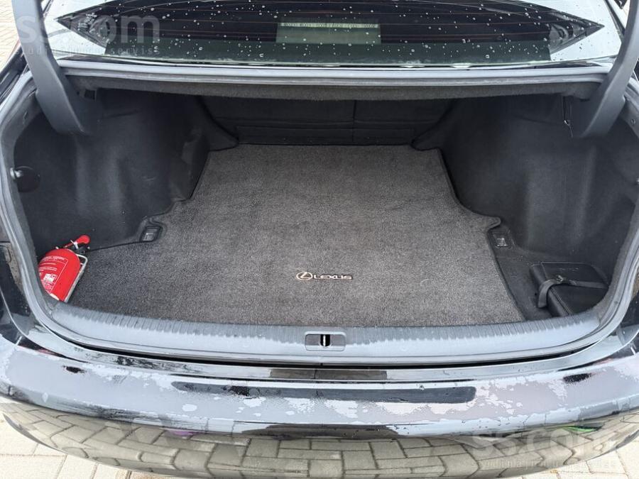 Melns Lexus IS 2015 Rīga, ar dzinēja tilpumu 2.50 L un nobraukumu 136 tūkst. km par 16000 €, foto 14 vietnē AUTOMOTO.COM.LV