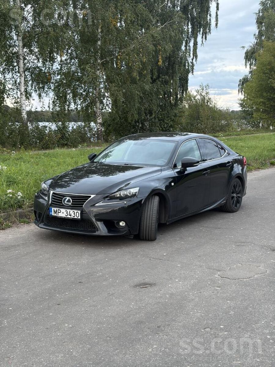 Melns Lexus IS 2015 Rīga, ar dzinēja tilpumu 2.50 L un nobraukumu 326 tūkst. km par 11480 €, foto 1 vietnē AUTOMOTO.COM.LV