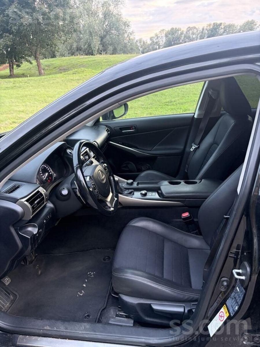 Melns Lexus IS 2015 Rīga, ar dzinēja tilpumu 2.50 L un nobraukumu 326 tūkst. km par 11480 €, foto 8 vietnē AUTOMOTO.COM.LV