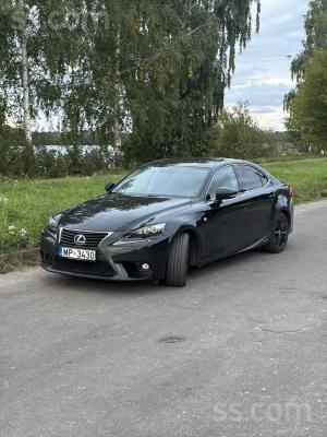 Черный Лексус ИС 2015 в Рига, объемом двигателя 2.50 л и пробегом 326 тыс. км за 11480 €, фото  на AUTOMOTO.COM.LV
