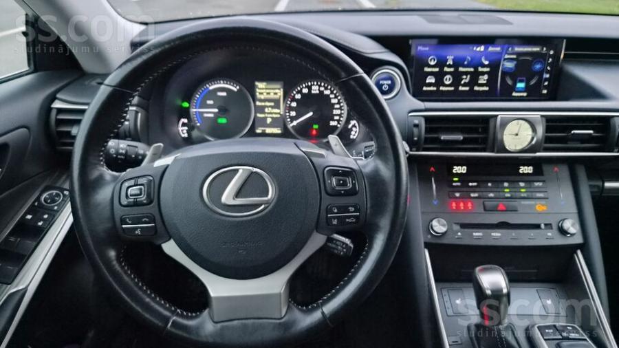 Melns Lexus IS 2019 Rīga, ar dzinēja tilpumu 2.50 L un nobraukumu 80 tūkst. km par 26500 €, foto 8 vietnē AUTOMOTO.COM.LV