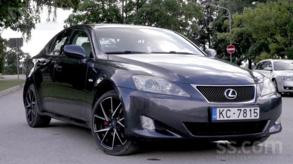 Zils Lexus IS 2006 Rīga, ar dzinēja tilpumu 2.20 L un nobraukumu 250 tūkst. km par 2700 €, foto 1 vietnē AUTOMOTO.COM.LV