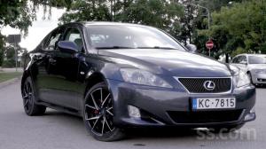 Zils Lexus IS 2006 Rīga, ar dzinēja tilpumu 2.20 L un nobraukumu 250 tūkst. km par 2700 €, foto  vietnē AUTOMOTO.COM.LV