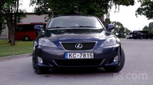 Blue Lexus IS 2006 in Riga, with an engine capacity of 2.20 L and mileage of 250 thousand km for 2700 €, photo 3 on AUTOMOTO.COM.LV