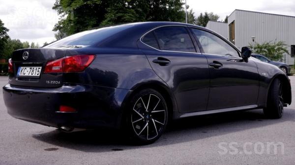 Zils Lexus IS 2006 Rīga, ar dzinēja tilpumu 2.20 L un nobraukumu 250 tūkst. km par 2700 €, foto 5 vietnē AUTOMOTO.COM.LV