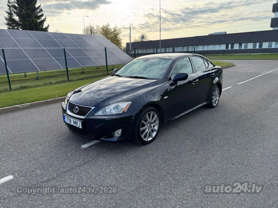 Blue Lexus IS 2007 in Tallinn, with an engine capacity of 2.50 L and mileage of 238 thousand km for 4900 €, photo 3 on AUTOMOTO.COM.LV