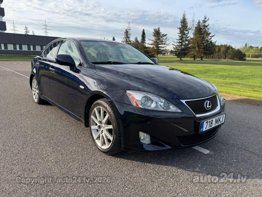 Blue Lexus IS 2007 in Tallinn, with an engine capacity of 2.50 L and mileage of 238 thousand km for 4900 €, photo 8 on AUTOMOTO.COM.LV