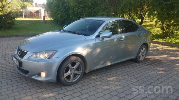 Zils Lexus IS 2007 Rīga, ar dzinēja tilpumu 2.20 L un nobraukumu 378 tūkst. km par 2650 €, foto 2 vietnē AUTOMOTO.COM.LV