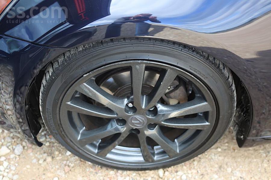 Blue Lexus IS 2008 in Tukums, with an engine capacity of 2.50 L and mileage of 257 thousand km for 3900 €, photo 32 on AUTOMOTO.COM.LV