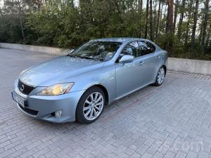 Blue Lexus IS 2008 in Jurmala, with an engine capacity of 2.50 L and mileage of 223 thousand km for 3700 €, photo  on AUTOMOTO.COM.LV