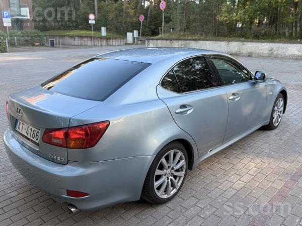 Blue Lexus IS 2008 in Jurmala, with an engine capacity of 2.50 L and mileage of 223 thousand km for 3700 €, photo 4 on AUTOMOTO.COM.LV