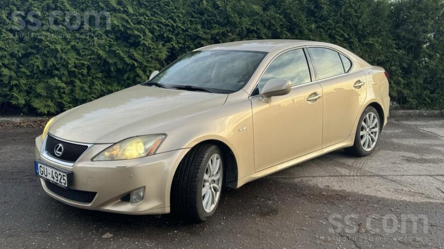 Brūns Lexus IS 2007 Rīga, ar dzinēja tilpumu 2.50 L un nobraukumu 245 tūkst. km par 3500 €, foto 1 vietnē AUTOMOTO.COM.LV