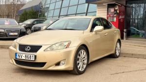 Brūns Lexus IS 2008 Rīga, ar dzinēja tilpumu 2.50 L un nobraukumu 165 tūkst. km par 5990 €, foto  vietnē AUTOMOTO.COM.LV