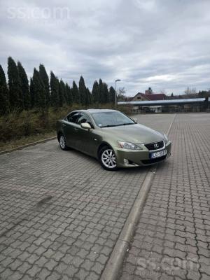 Zaļš Lexus IS 2006 Jelgava, ar dzinēja tilpumu 2.20 L un nobraukumu 230 tūkst. km par 4000 €, foto 4 vietnē AUTOMOTO.COM.LV